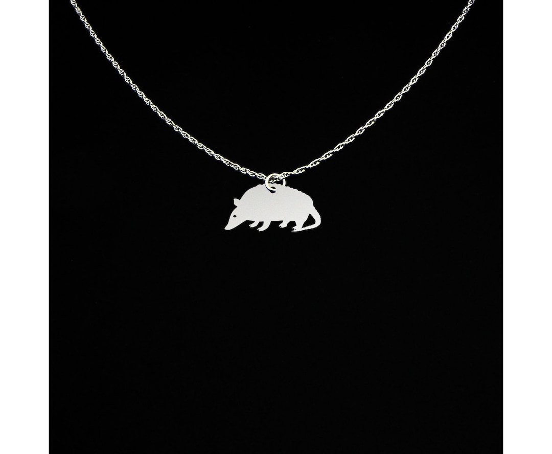 Armadillo Necklace - Armadillo Jewelry - Armadillo Gift - Sterling ...