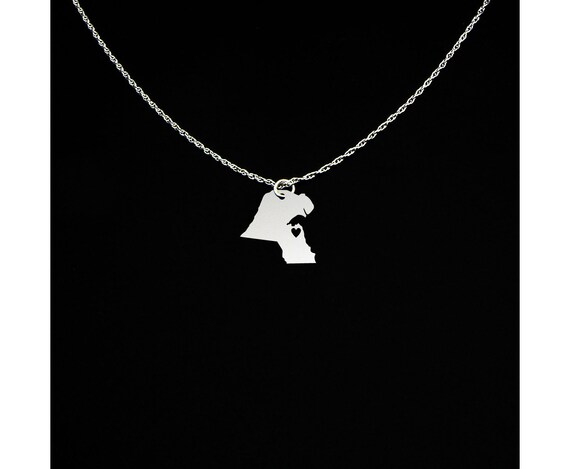 Kuwait Necklace Kuwait Jewelry Kuwait Gift Sterling - Etsy