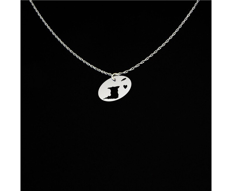 Trinidad and Tobago Necklace Trinidad and Tobago Jewelry - Etsy