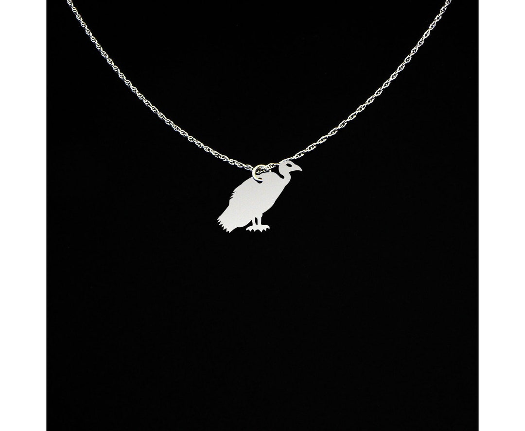 Vulture Necklace Vulture Jewelry Vulture Gift Sterling Silver - Etsy Canada