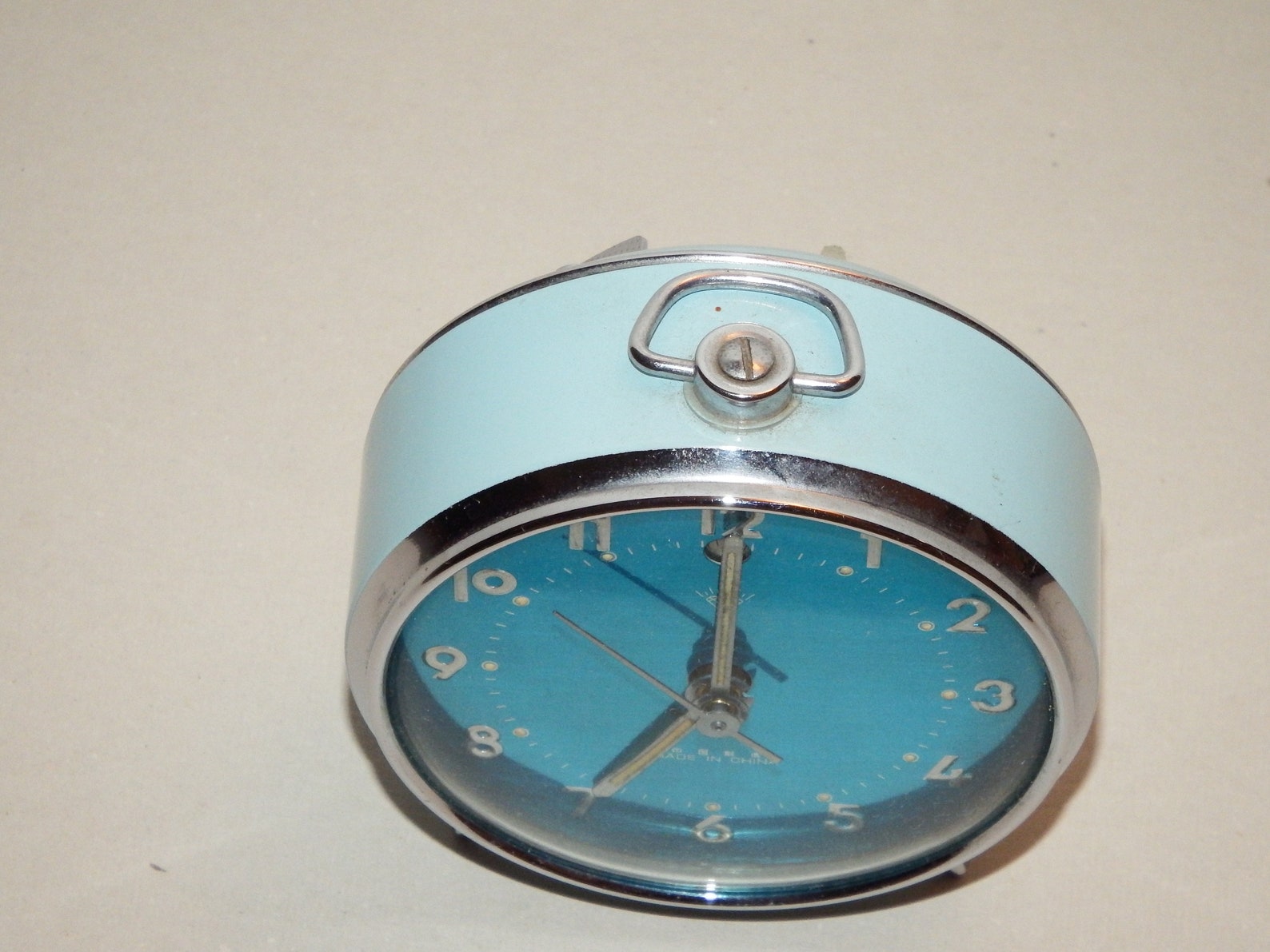 Vintage Diamond Alarm Clock Wind-up,made in China,good Working - Etsy