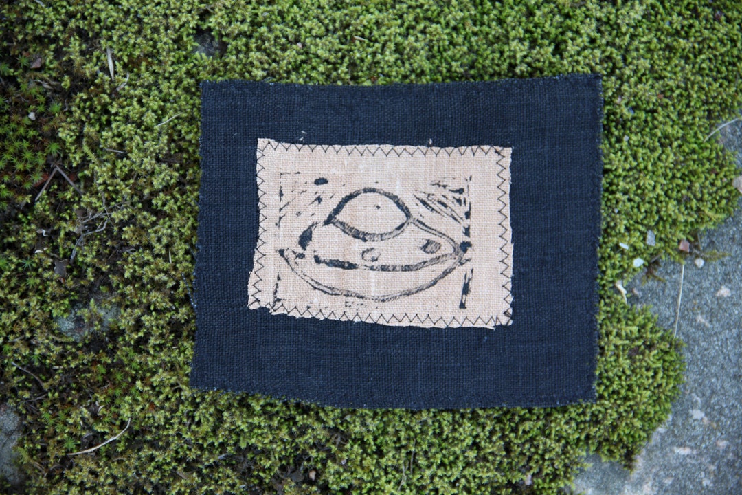 Patch With Ufo, Linocut, Witchcraft, Forestpunk, Shamanpunk - Etsy