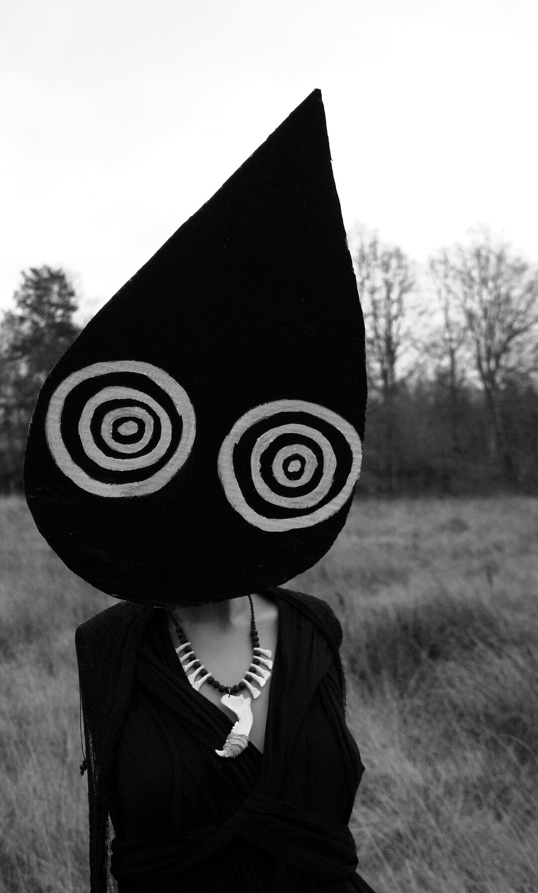 Gloomy Underworld Necklace. Badger Jaw Bone Necklace - Etsy