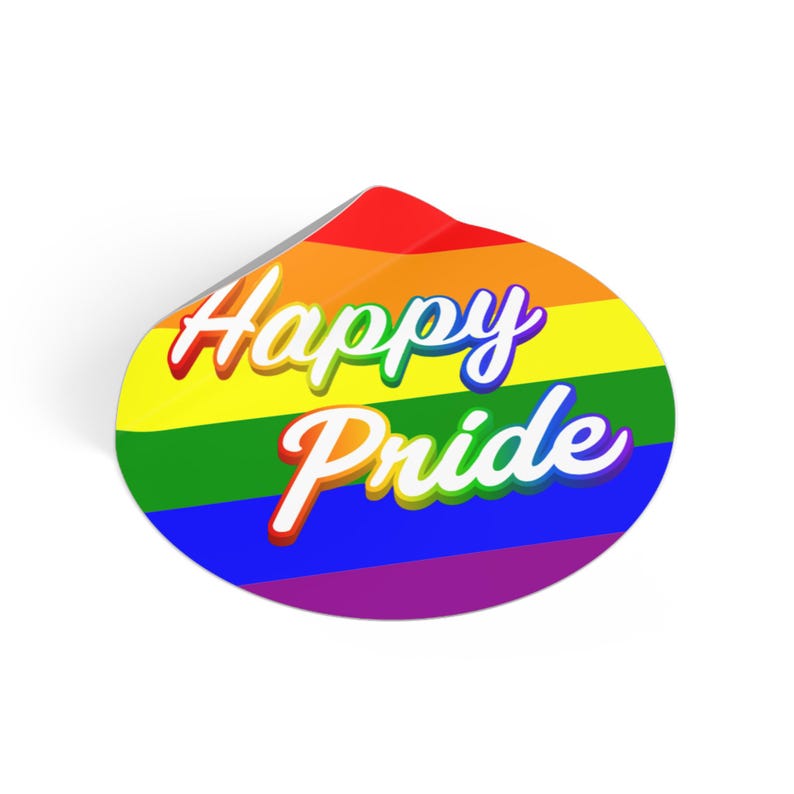 Happy Pride Stickers - Etsy Ireland