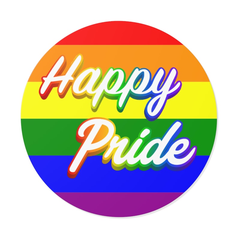 Happy Pride Stickers - Etsy Ireland