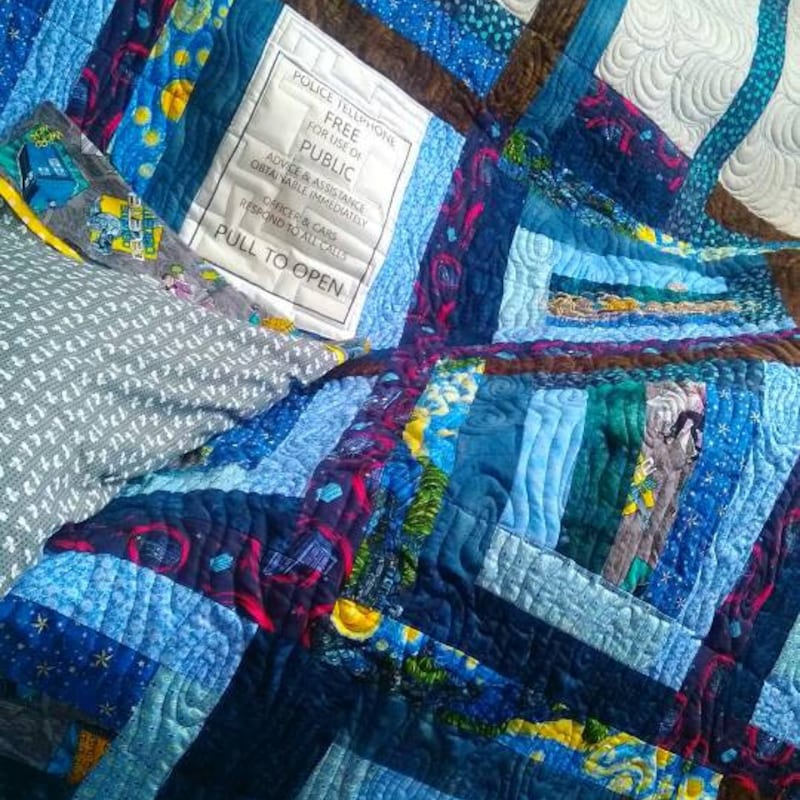 Doctor Who Quilt Pattern - Etsy