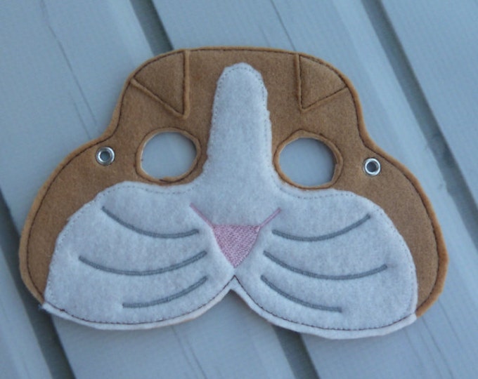 Felt Guinea Pig Mask - Etsy