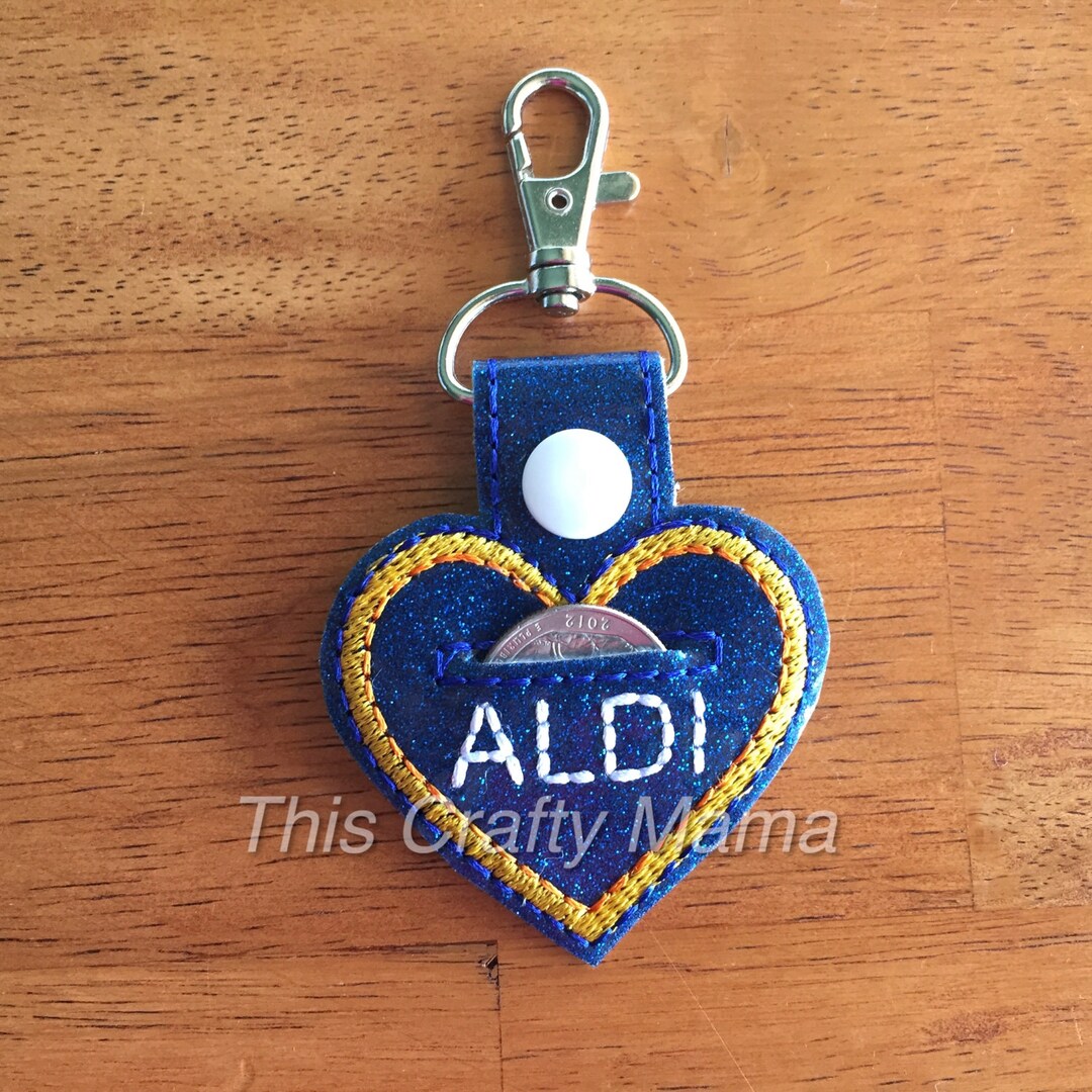 Aldi Quarter Keeper Keychain - Etsy