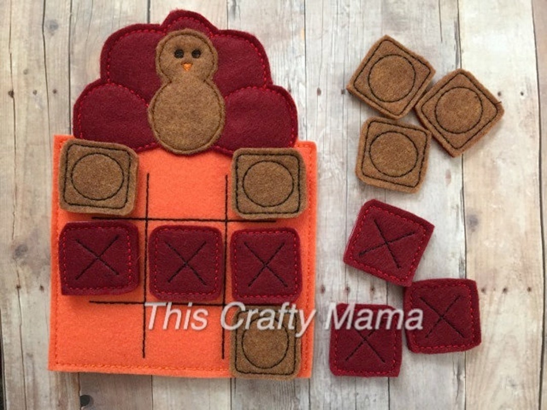 Turkey Tic Tac Toe - Etsy