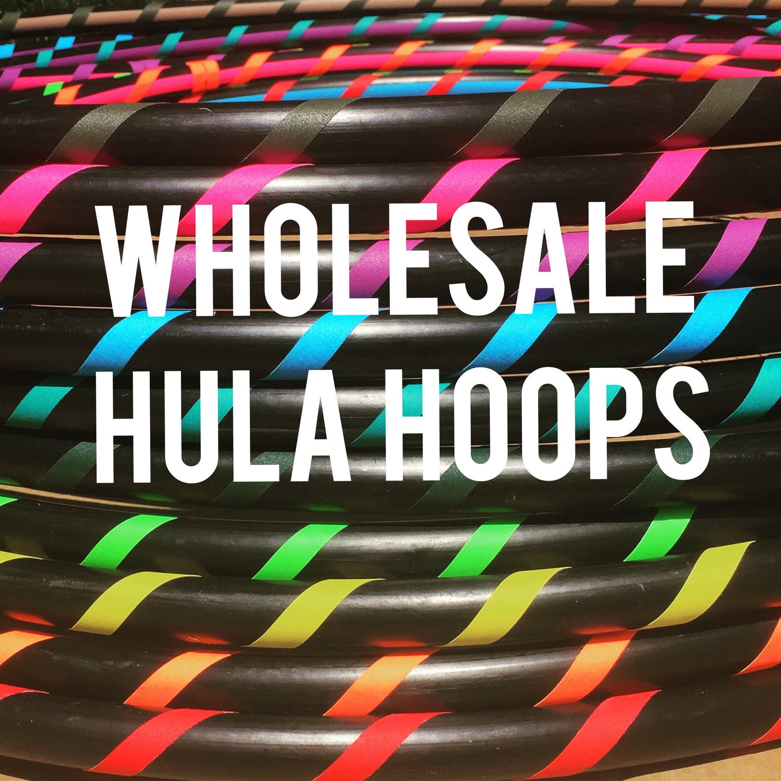 Wholesale Lot of 10 Collapsible Hula Hoops: Dance, Exercise, Party ...