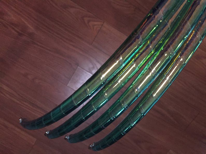 Color Morph Reflective Polypro S-staff Buugeng Mini Hoops - Etsy