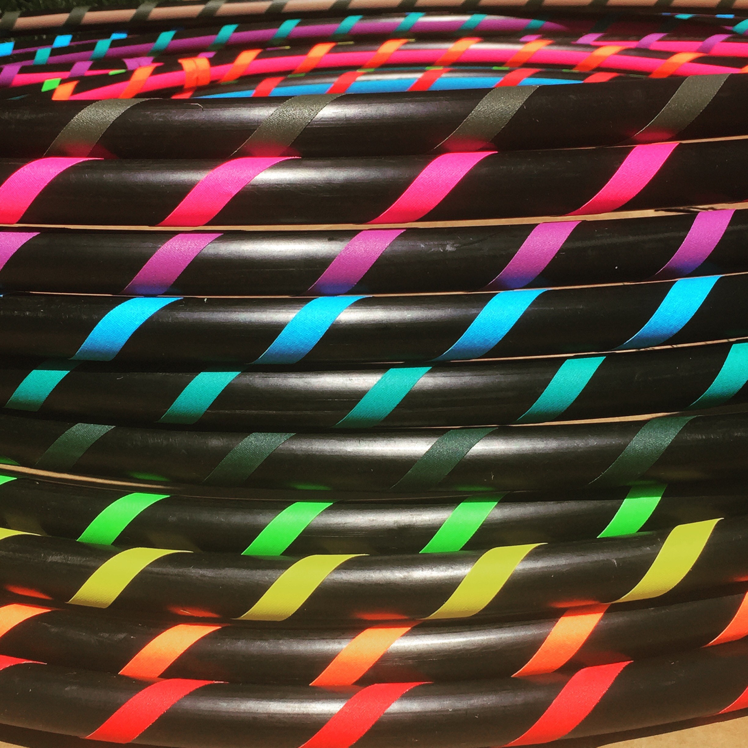 Wholesale Lot of 10 Collapsible Hula Hoops: Dance, Exercise, Party ...