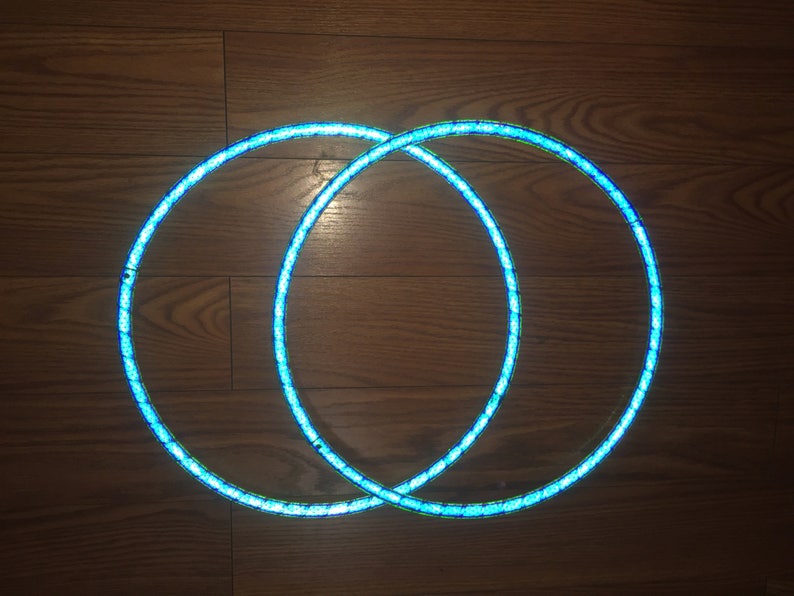 Color Morph Reflective Polypro S-staff Buugeng Mini Hoops - Etsy