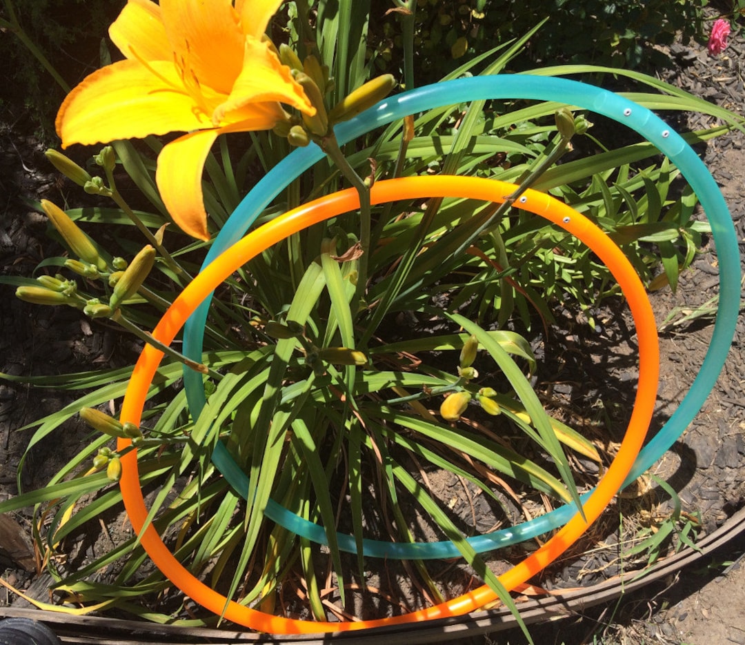 Set of 2 Mini Hula Hoops - Riveted Dance & Exercise Hoops - Etsy