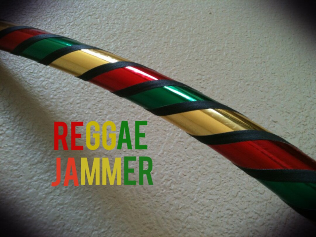 Reggae Jammer Dance & Exercise Hula Hoop COLLAPSIBLE Polypro, HDPE ...