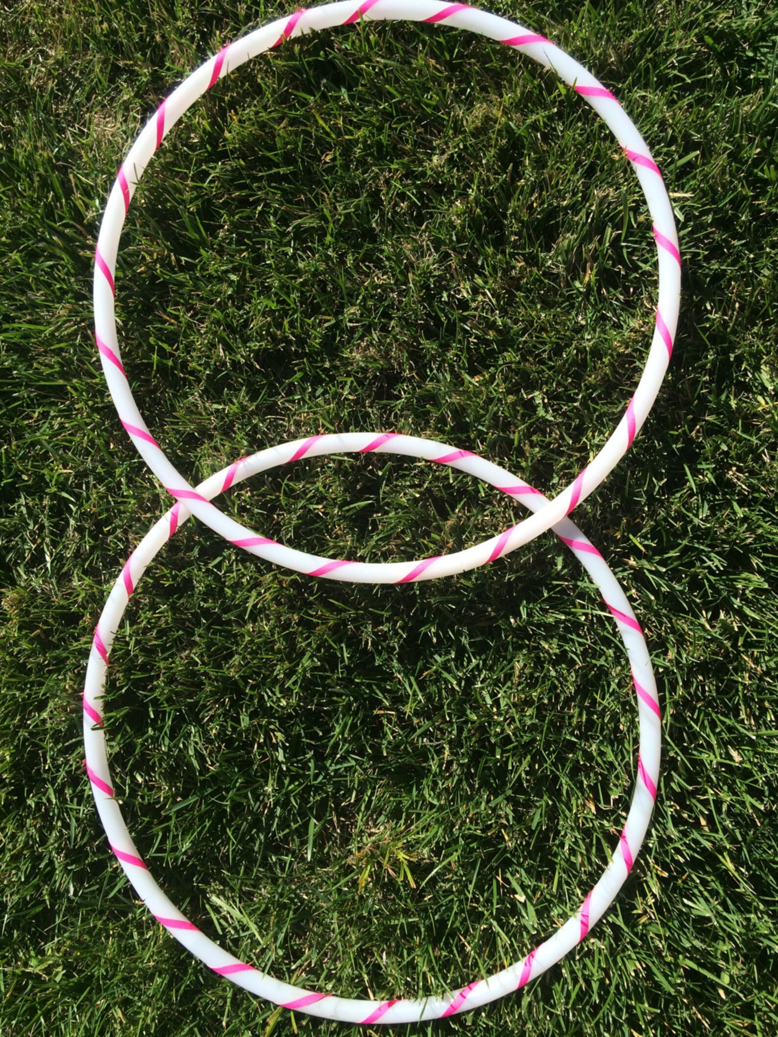 HDPE or Polypro Mini Arm Hula Hoops Poi Style Two Twins | Etsy