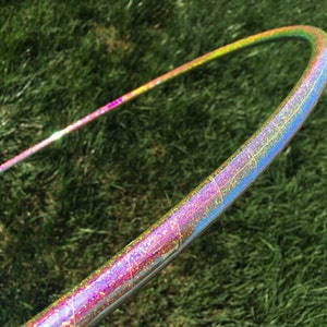 Sunset Galaxy Glitter HDPE Polypro Performance Dance & Exercise Hula ...