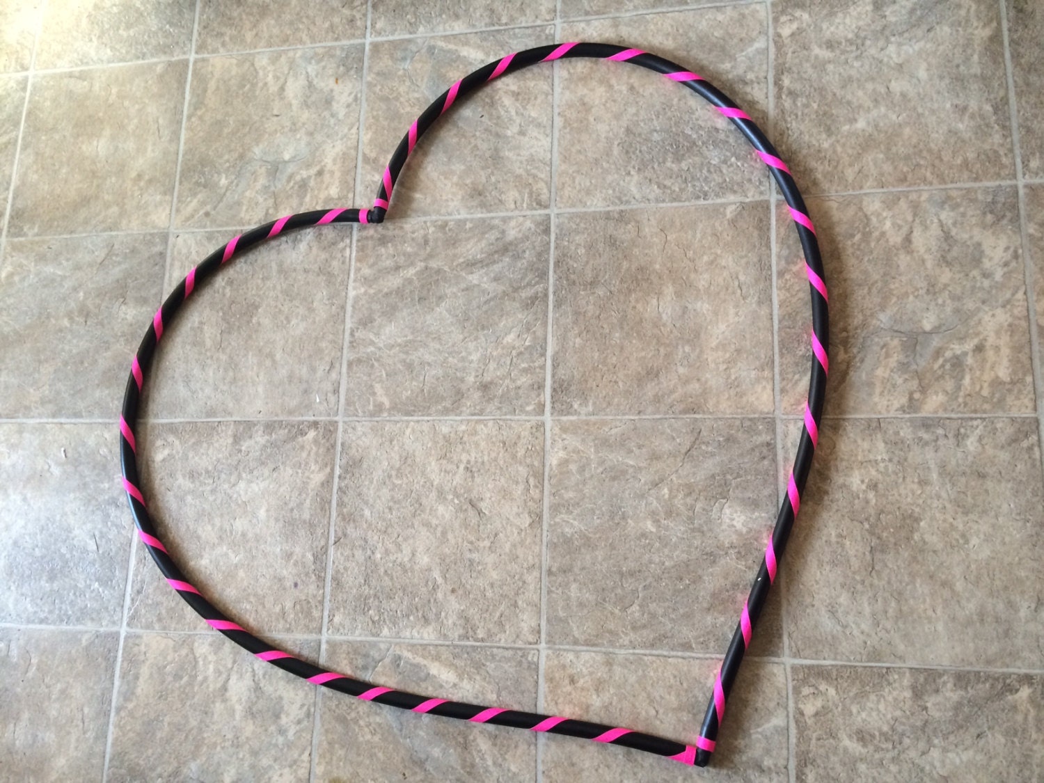 Push Button COLLAPSIBLE Heart Hula Hoop Grip Deco or Untaped - Etsy