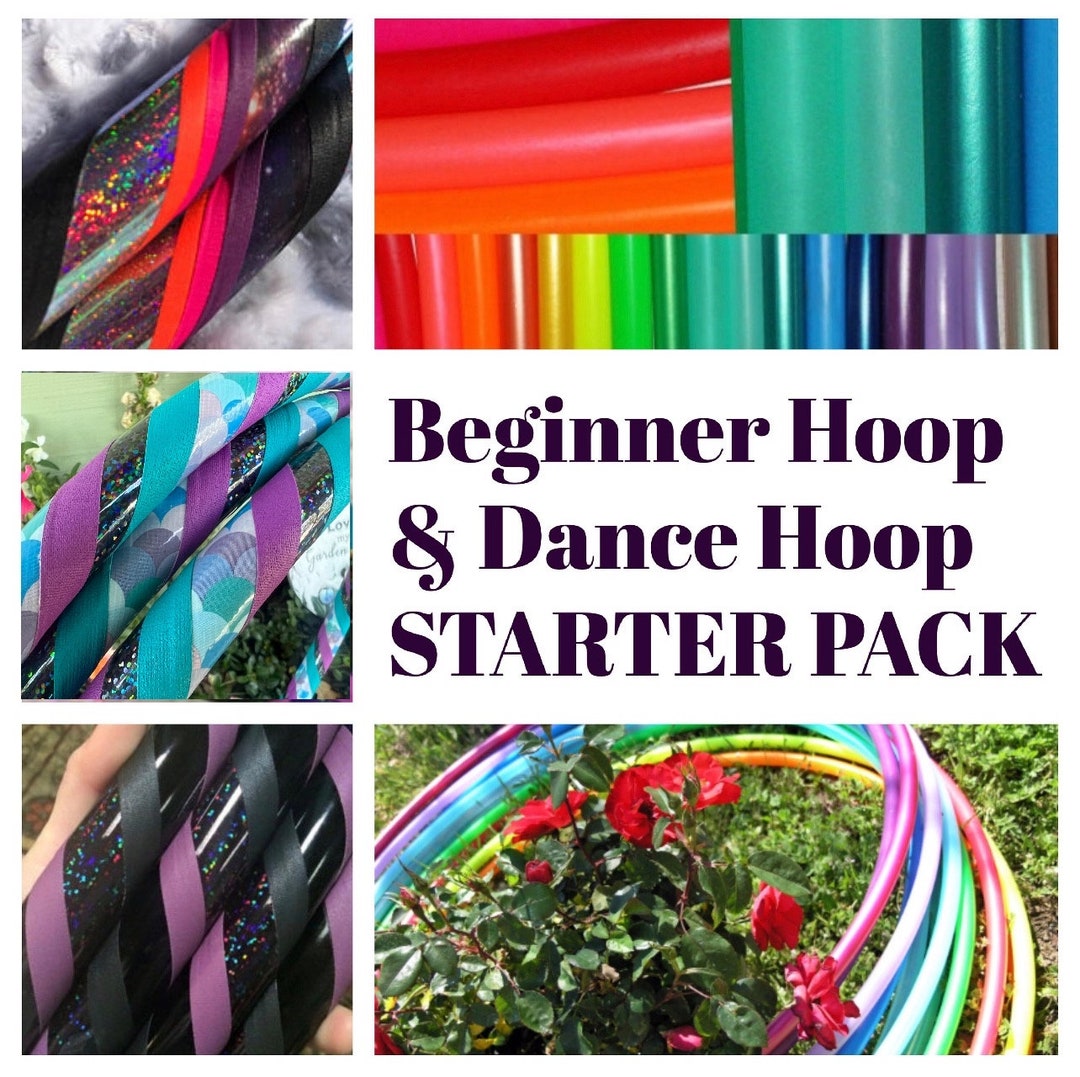 20 Percent off - TWO Hoop Bundle - Beginner Hoop & Dance Hoop Starter ...