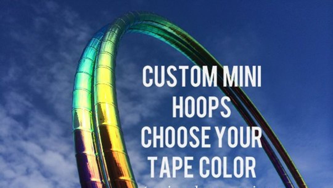 Custom Mini Hula Hoops – Dance & Exercise, Collapsible Design - Etsy