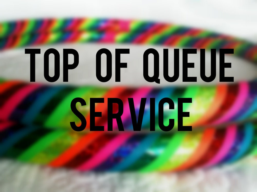 RUSH HANDLING Top of the Queue Add-on for Dancehoops Hula - Etsy