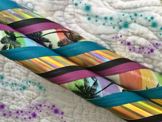 Hawaiian Sunset Dance & Exercise Hula Hoop COLLAPSIBLE or Push | Etsy