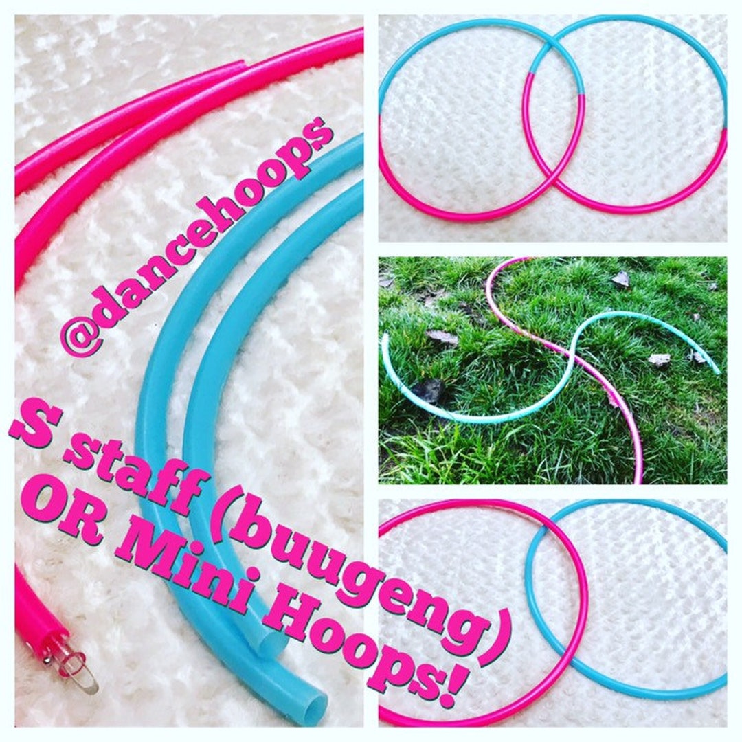 Custom S Staff Buugeng Mini Hoops - 5/8" Polypro & HDPE - Etsy