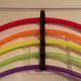 5 Hula Hoop Organizer Over the Door Polypro HDPE PE Hoop Rack White ...
