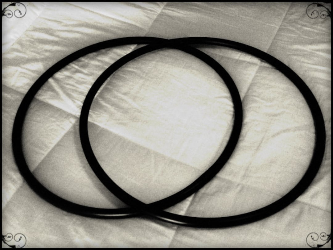 Naked / Untaped Mini Poi Twin Hula Hoops DIY - Two Arm Hoops - Etsy