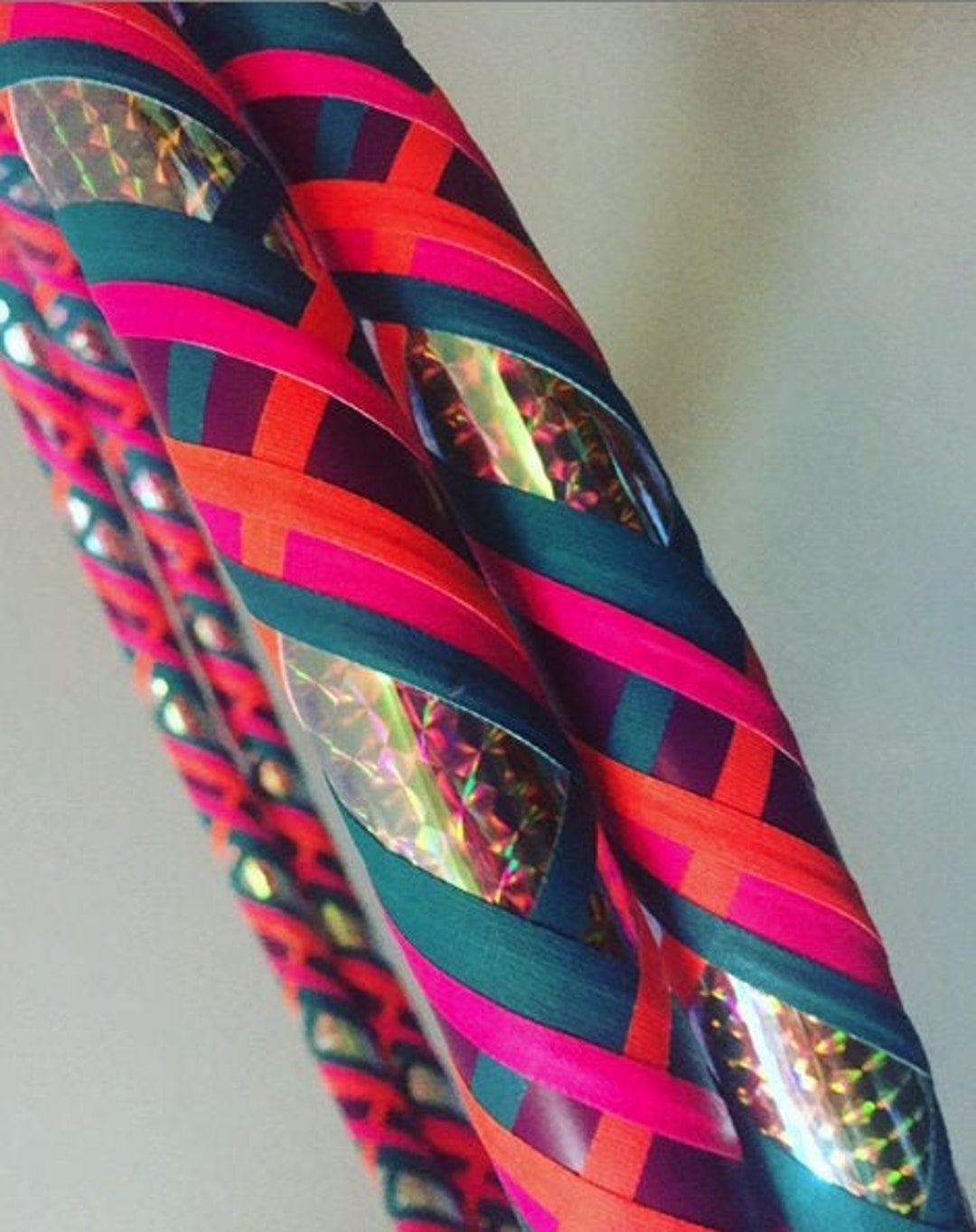 Rainbow Portal Dance & Exercise Hula Hoop COLLAPSIBLE Polypro, HDPE ...