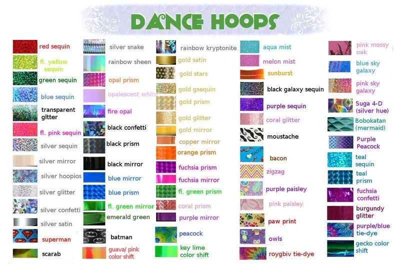 Custom Mini Hula Hoops – Dance & Exercise, Collapsible Design - Etsy