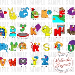 Printed Abcs Party 2x4 Backdrop Personalized Birthday Banner Alphabet ...