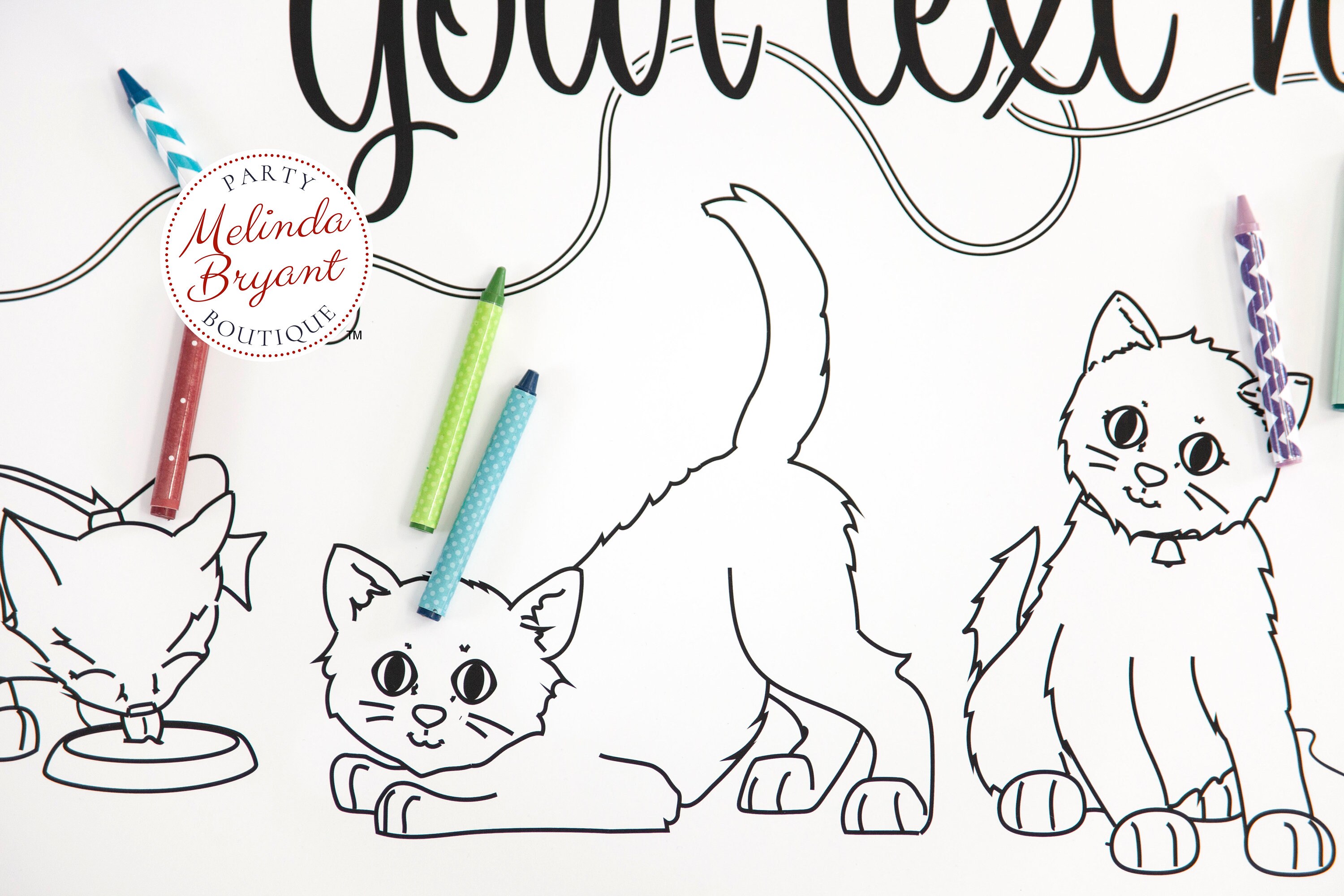 Paper & Party Supplies Printable Cat Food Labels for Kitty Cat Birthday ...