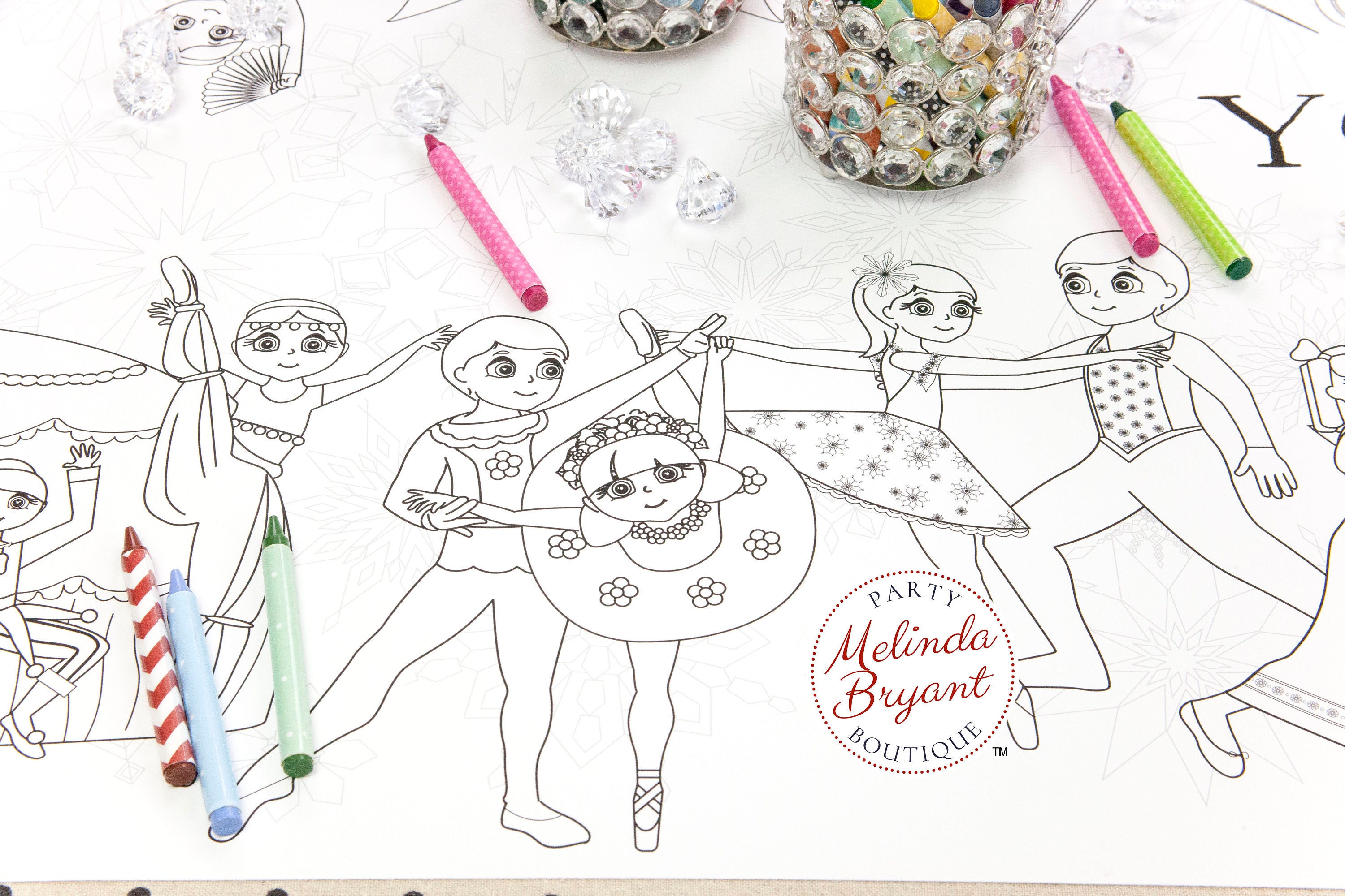 Nutcracker Dances Coloring