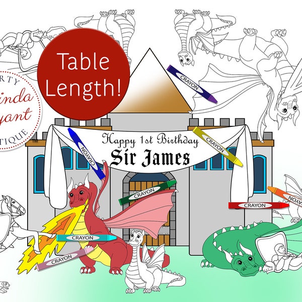 Knights and Dragons - Etsy