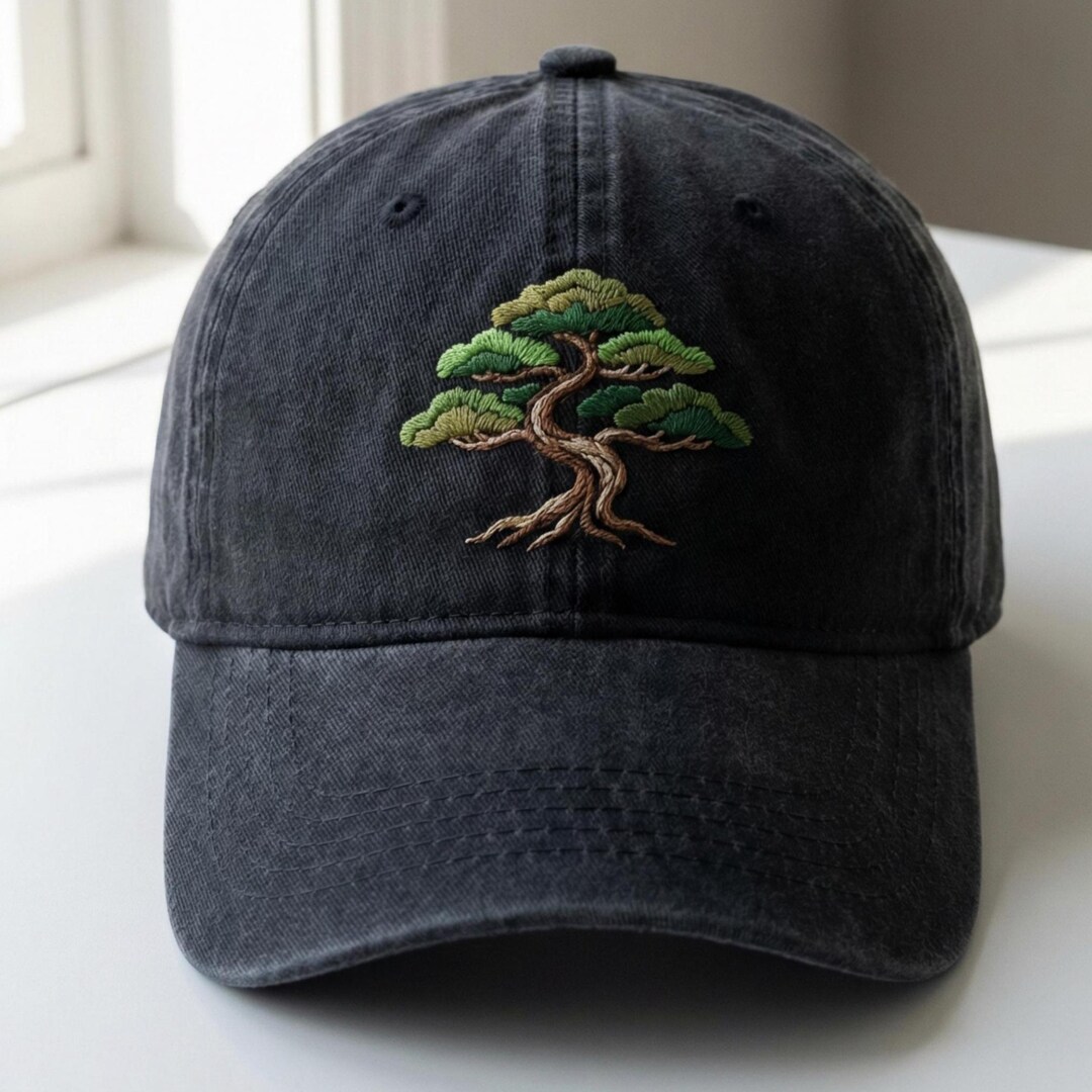 BONSAI ORNAMENTAL TREE Hat One Embroidered Men Women Wildlife Cap - Etsy