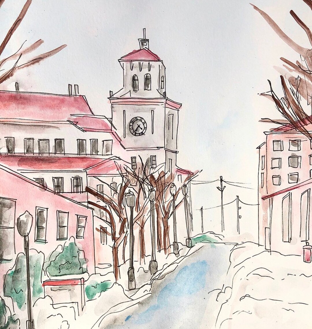 Art Print of MSU, Montclair State University, NJ - Etsy