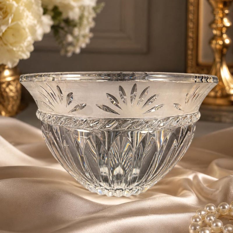 Crystal D Arques Bowl - Etsy