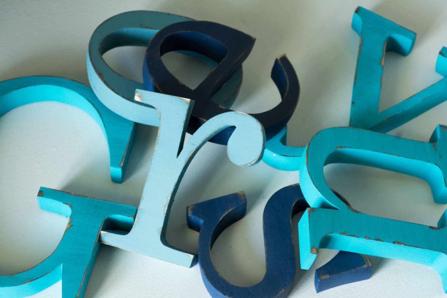 Small Wood Letters for Nursery, Baby Name, Custom, 4-6" Tall - Etsy