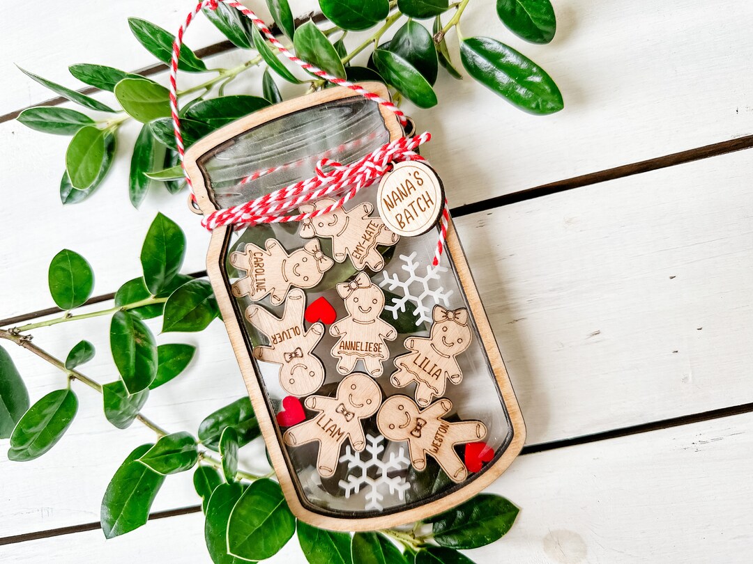 Personalized Christmas Ornament Gift Idea • Custom Engraved Family Name ...