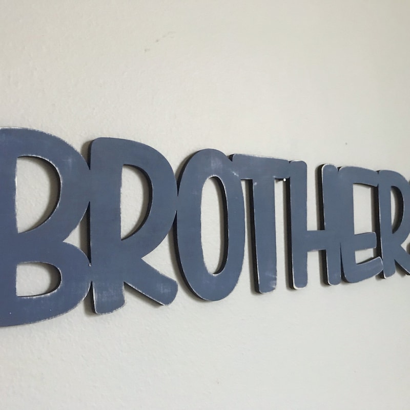 Brothers Sign - Etsy