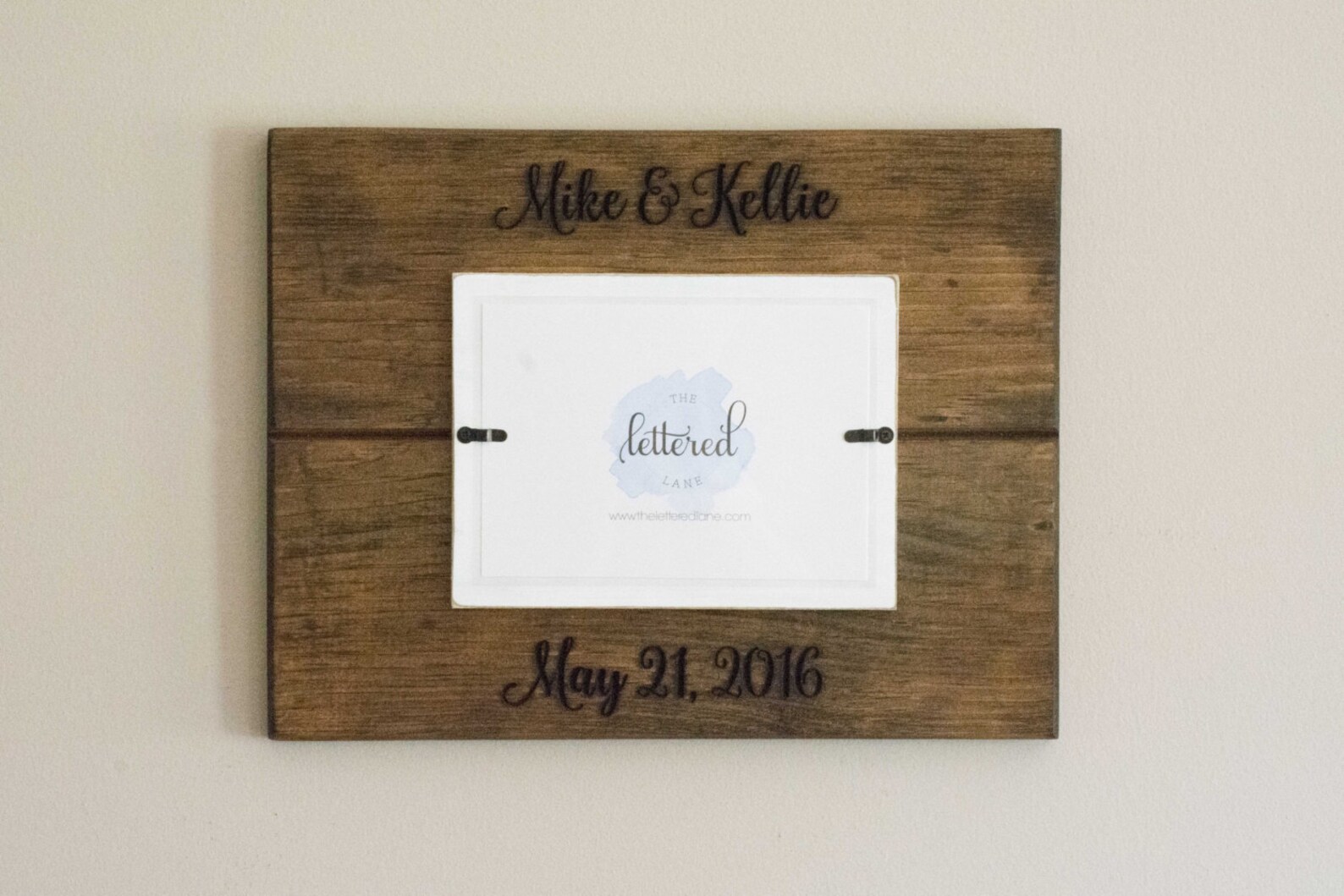 Wedding Picture Frame Personalized Wedding Date Frame Mr and - Etsy