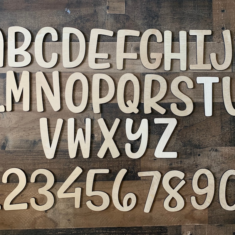 Individual Letters - Etsy