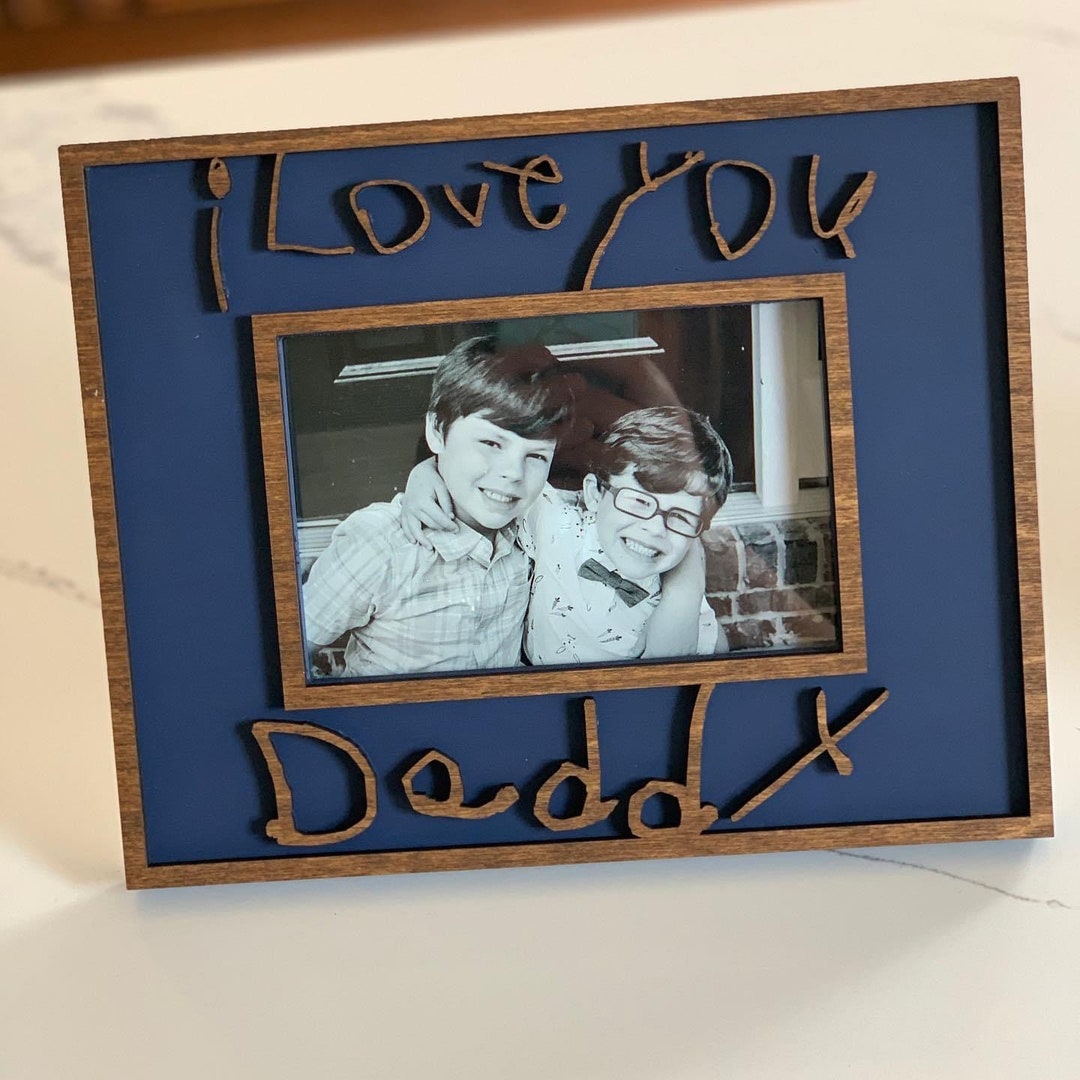 Father's Day Gift Picture Frame , Daddy and Me Photo Frame, Gift From ...