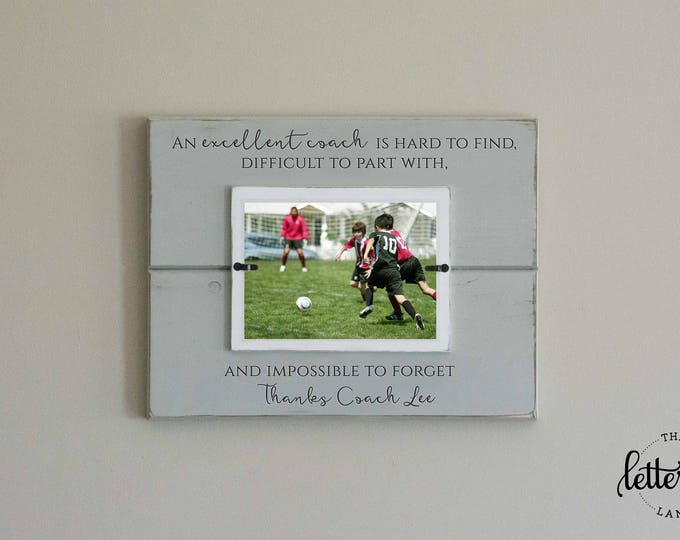 Coach Gift Photo Frame Collage Coaches Gift, Soccer Coach, Basketball ...