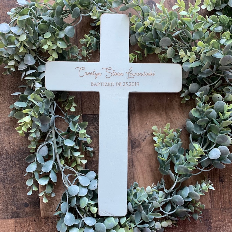 Personalized Wooden Cross - Etsy