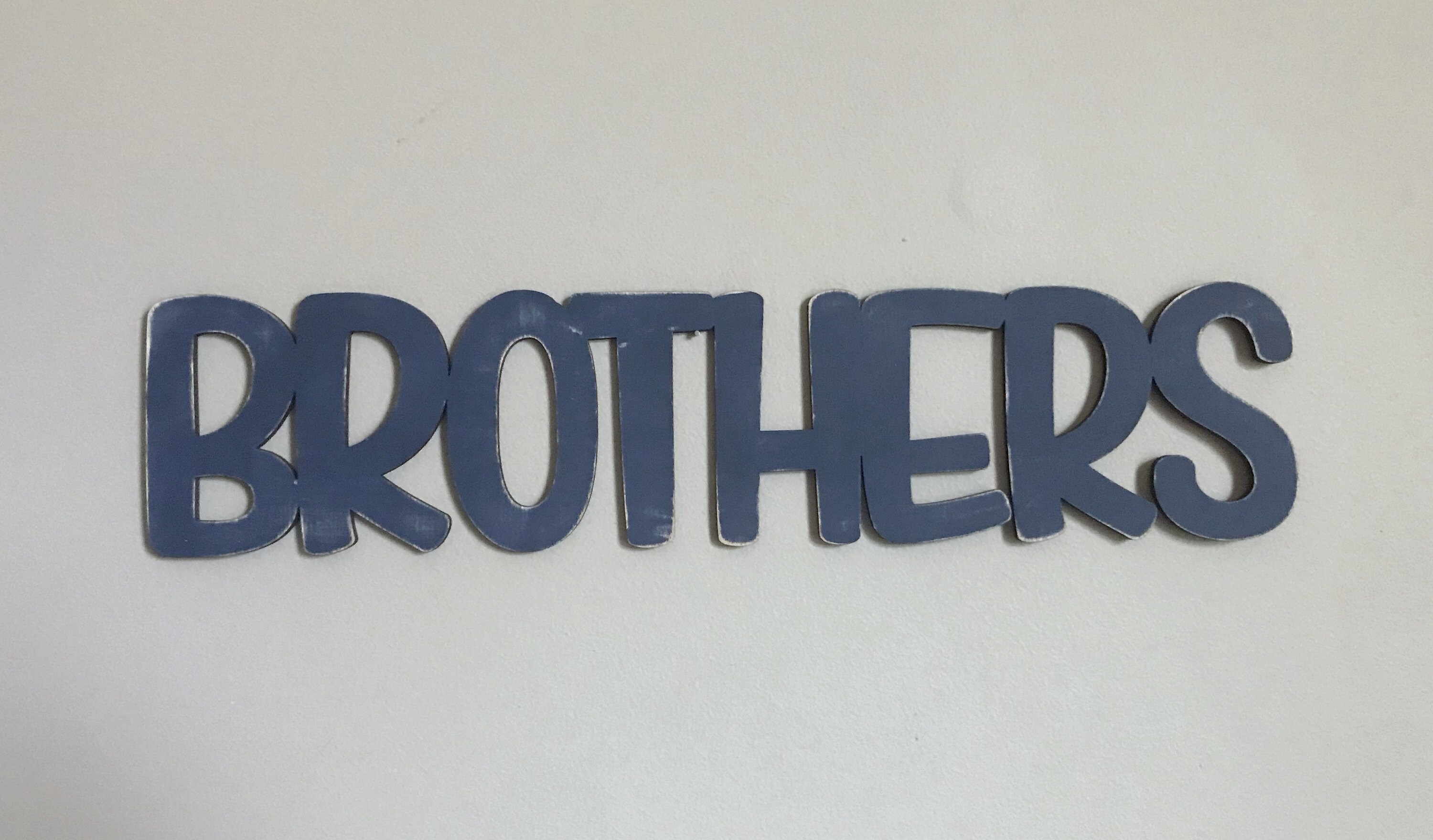 Brothers Sign, Siblings Bedroom, Shared Bedroom, Playroom Decor - Etsy