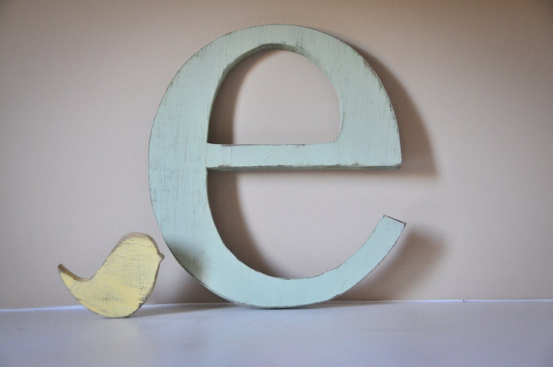 Nursery Wood Letter Monogram Baby Name, Individual Wooden Letters for ...
