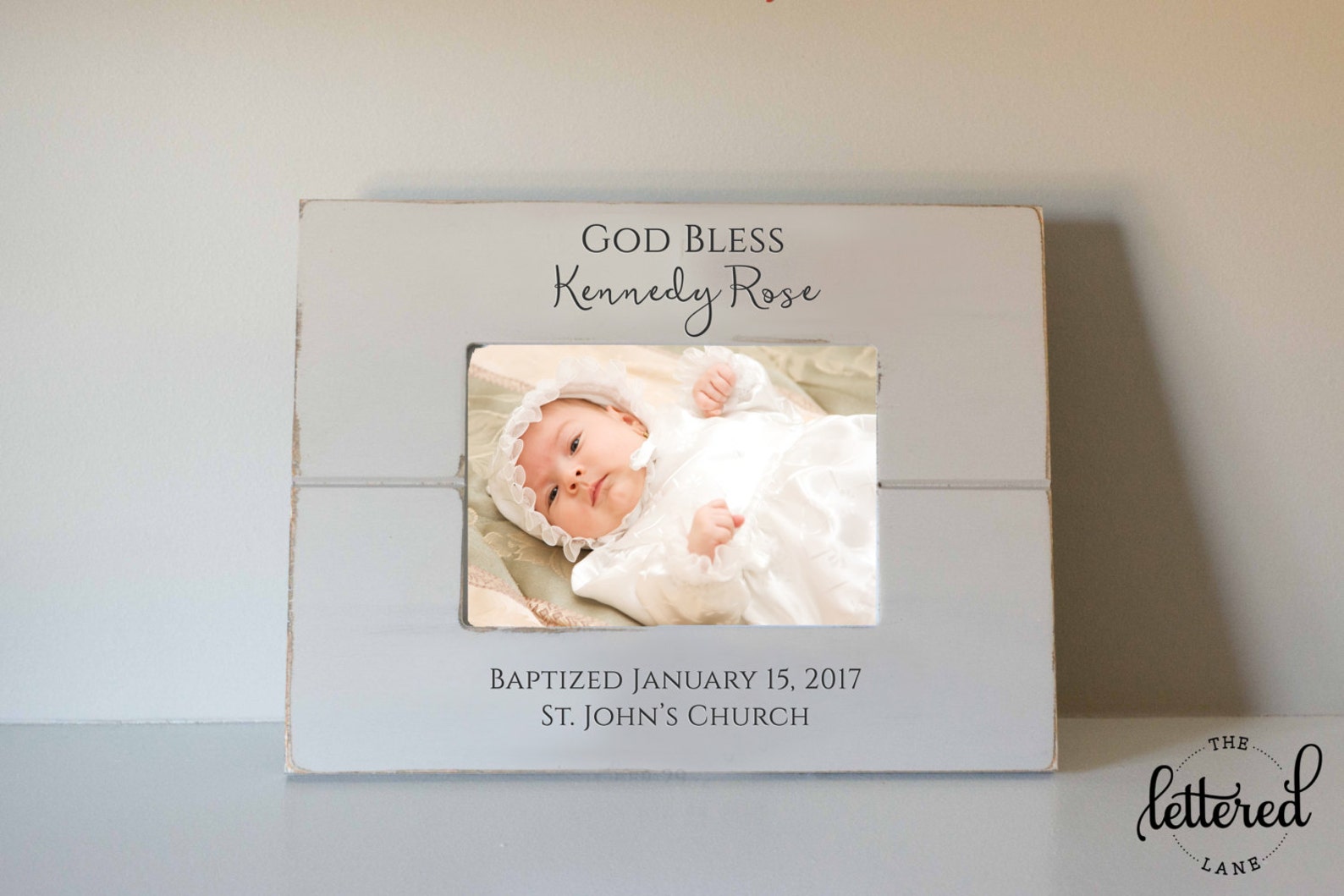Baptism Picture Frame for Baby - Etsy