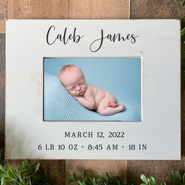 Personalized Picture Frame Newborn Baby - Etsy Australia